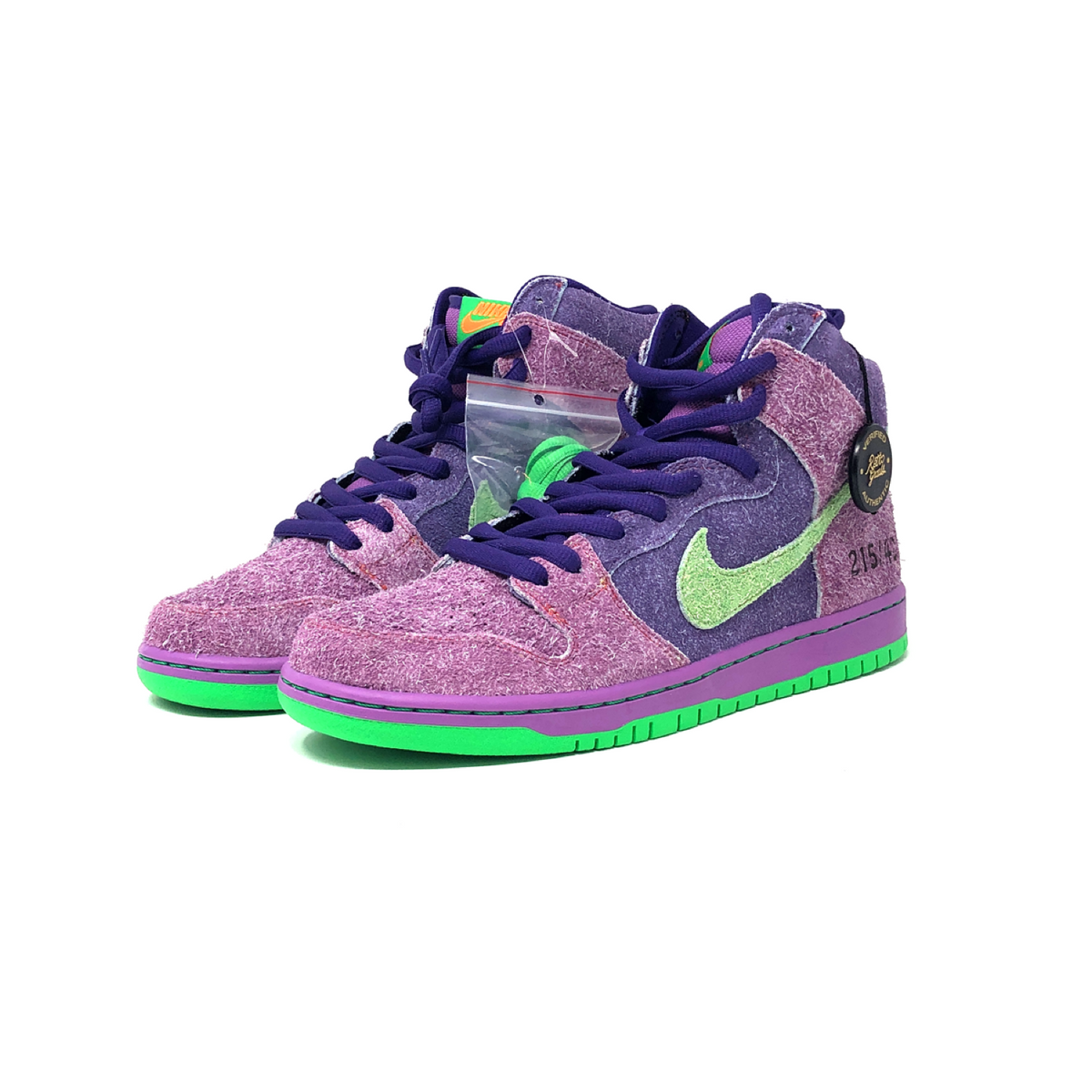Nike SB Dunk High Reverse Skunk 420 (Regular Box) #215/420 – Retro Grails